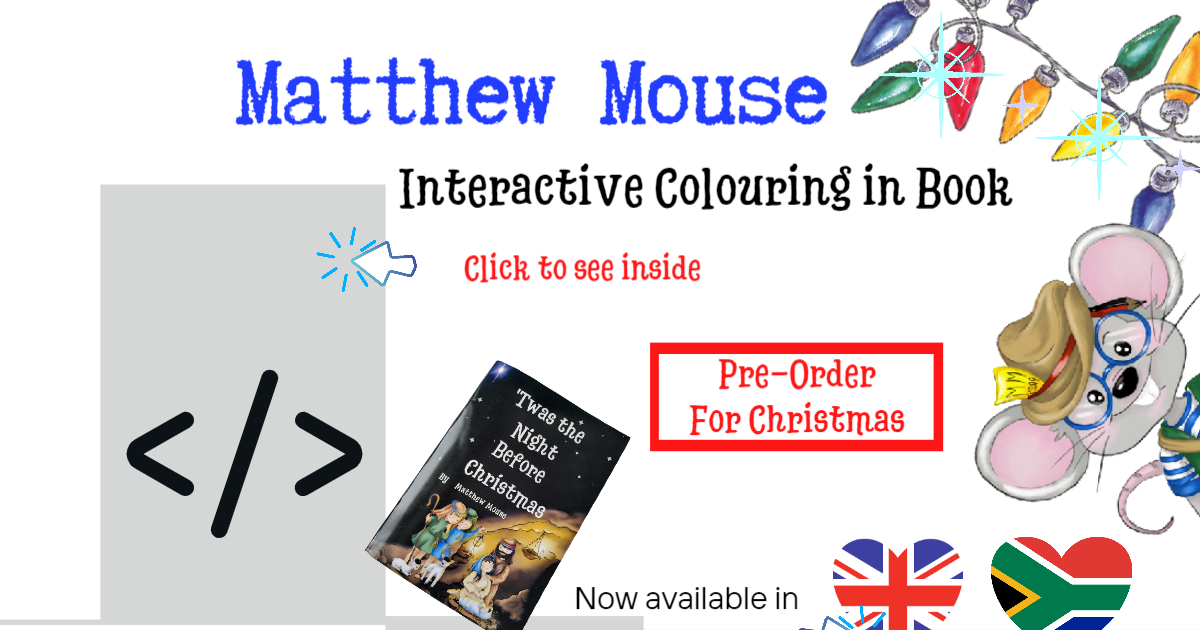 Matthew Mouse Christmas Bible Story